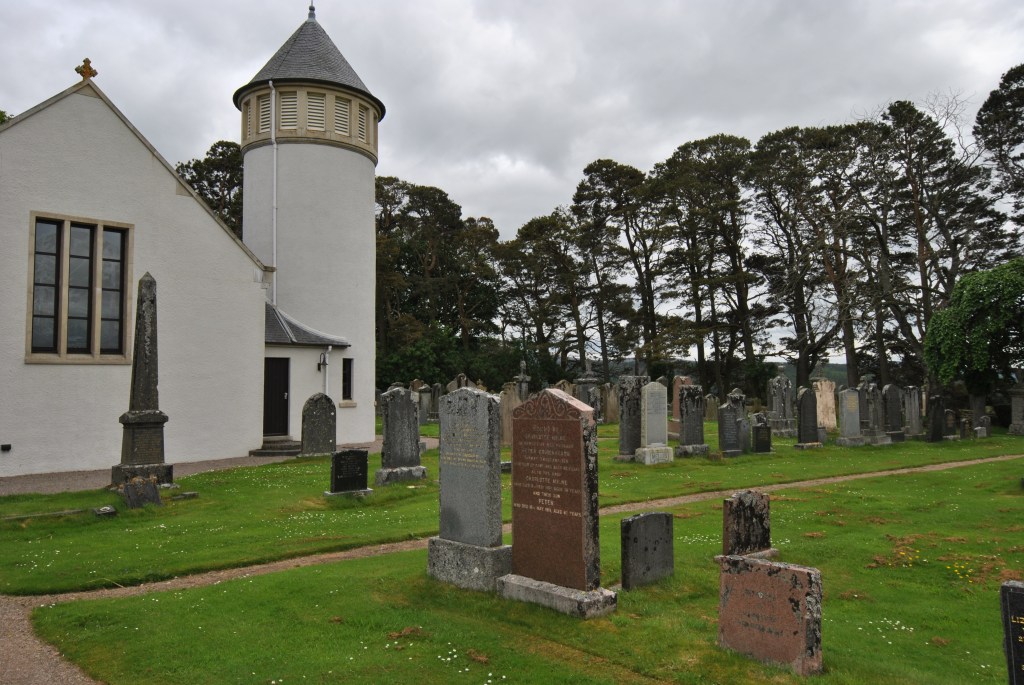 the modern twist – Knockando – Graveyards of Scotland